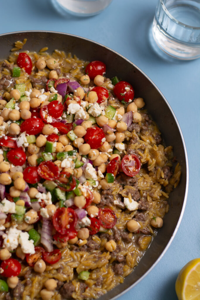 20-Minute Gryo Skillet Casserole - Joy to the Food