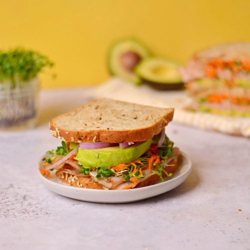 Turkey Avocado Sandwich - Joy to the Food