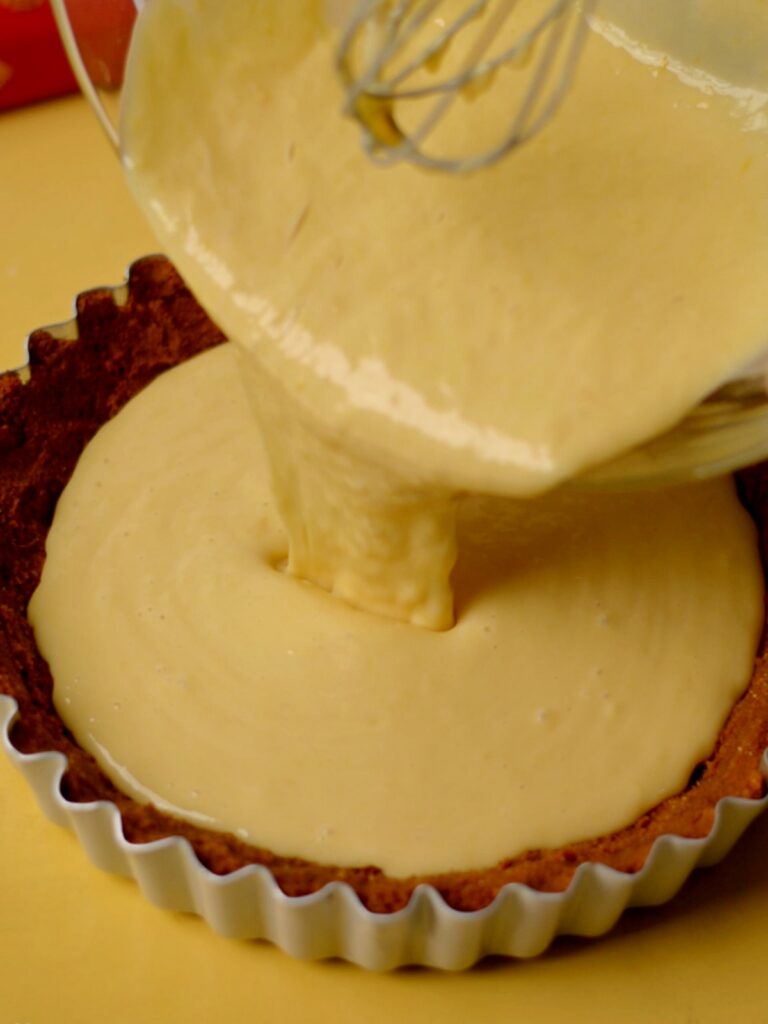 Lemon Meringue Pie with Biscuit Base - Joy to the Food