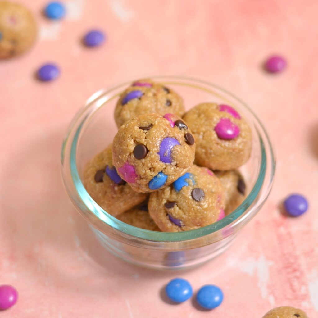 Monster Cookie Protein Bites (no blending required!) - Joy to the Food