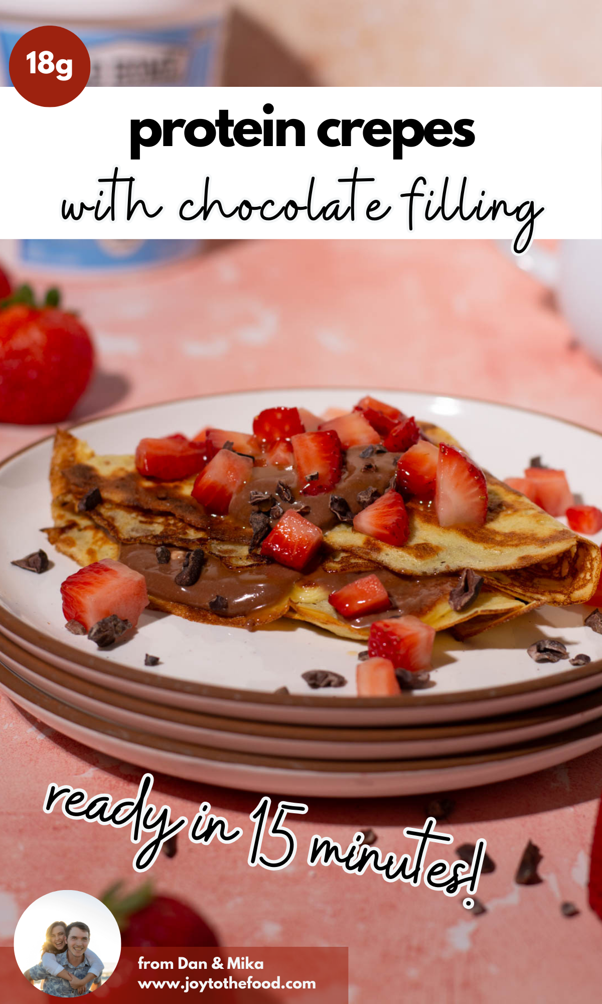 High Protein Crepes Without Protein Powder - Joy to the Food