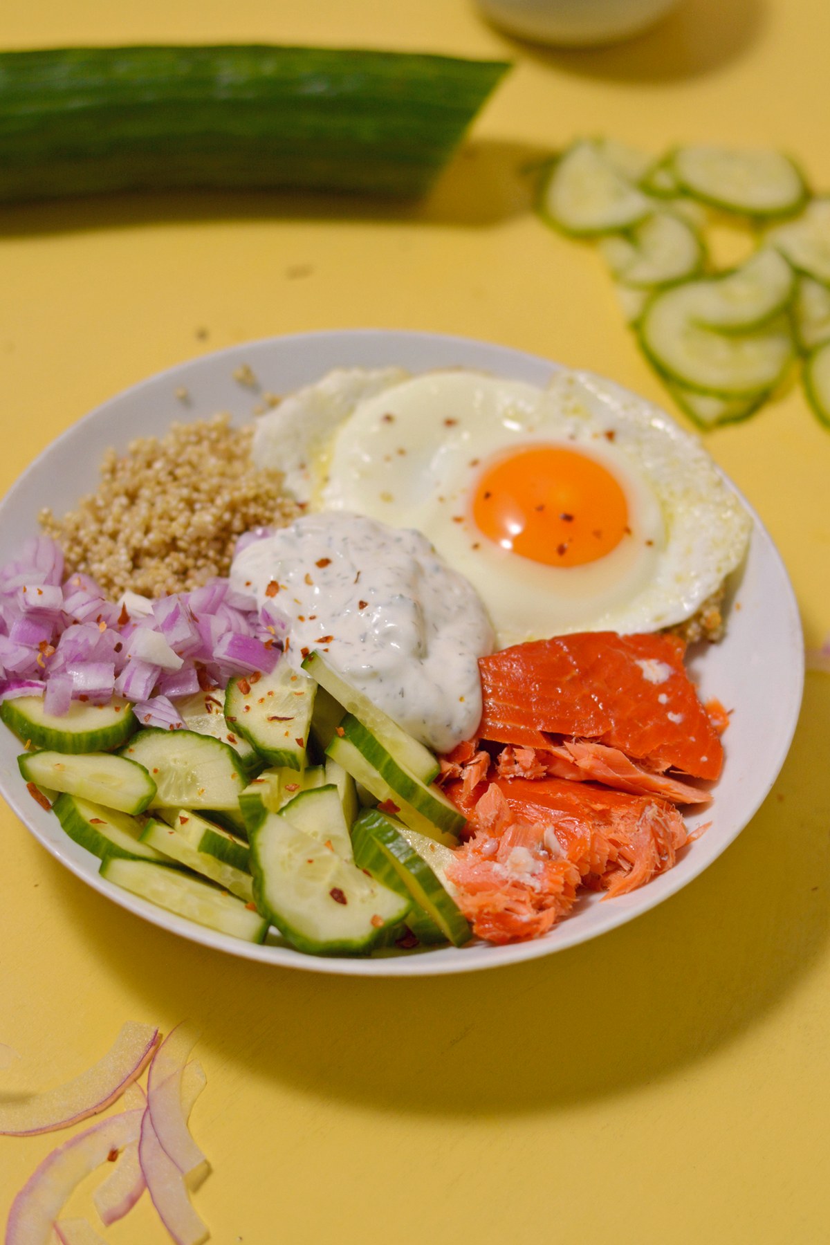 Smoked Salmon Bowl - Joy to the Food