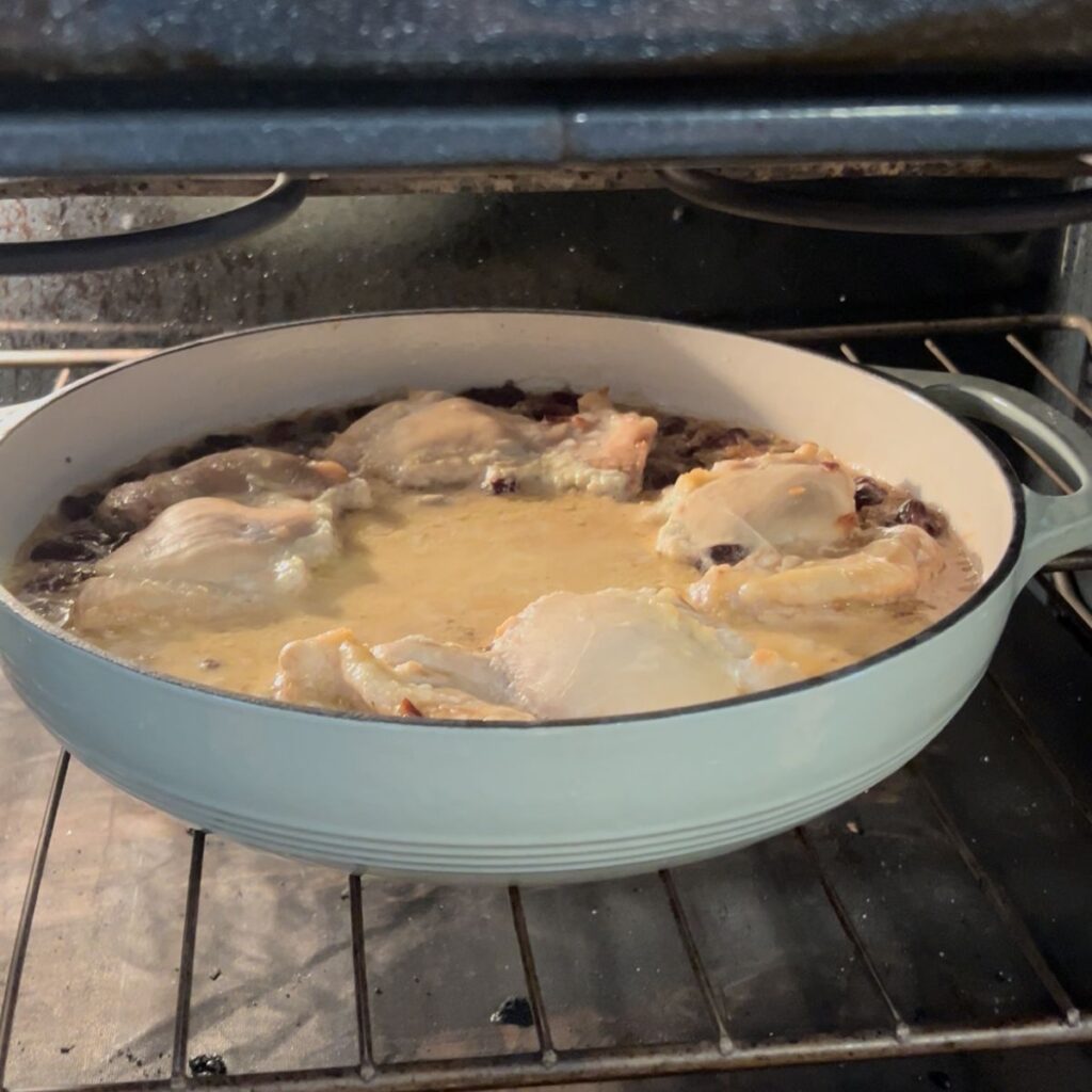 creamy chicken and rice with bone broth - Joy to the Food